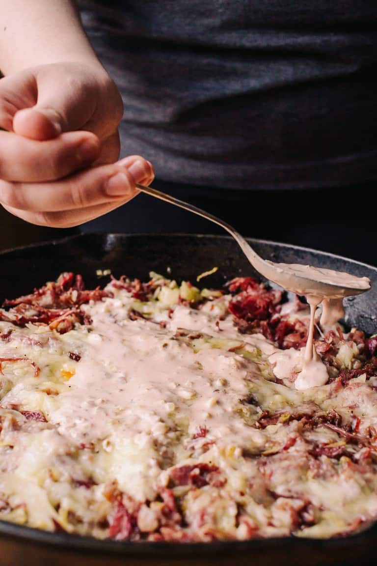 Keto Reuben Skillet Recipe | 15 Minutes — A Full Living