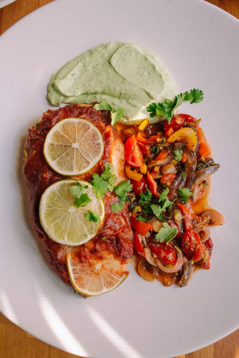 Spicy Oven Baked Cod with Lime Recipe — A Full Living