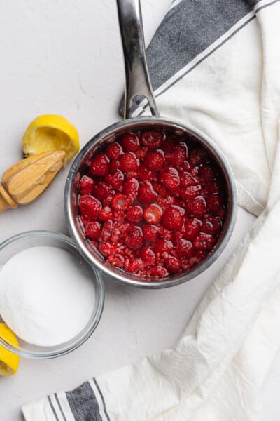 Raspberry Simple Syrup (Sugar Free, Keto Recipe) - A Full Living