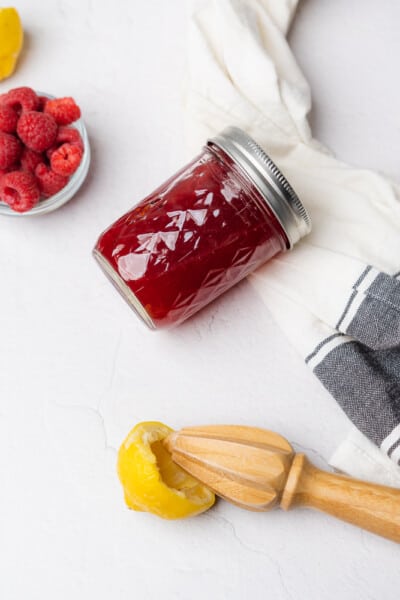 Raspberry Simple Syrup (Sugar Free, Keto Recipe) - A Full Living