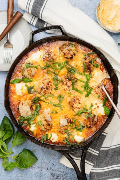 Keto Meatball Casserole - A Full Living