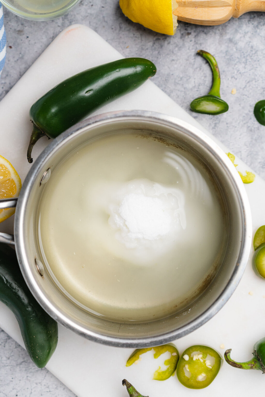 Jalapeño Simple Syrup Recipe — 4 Ingredients ONLY