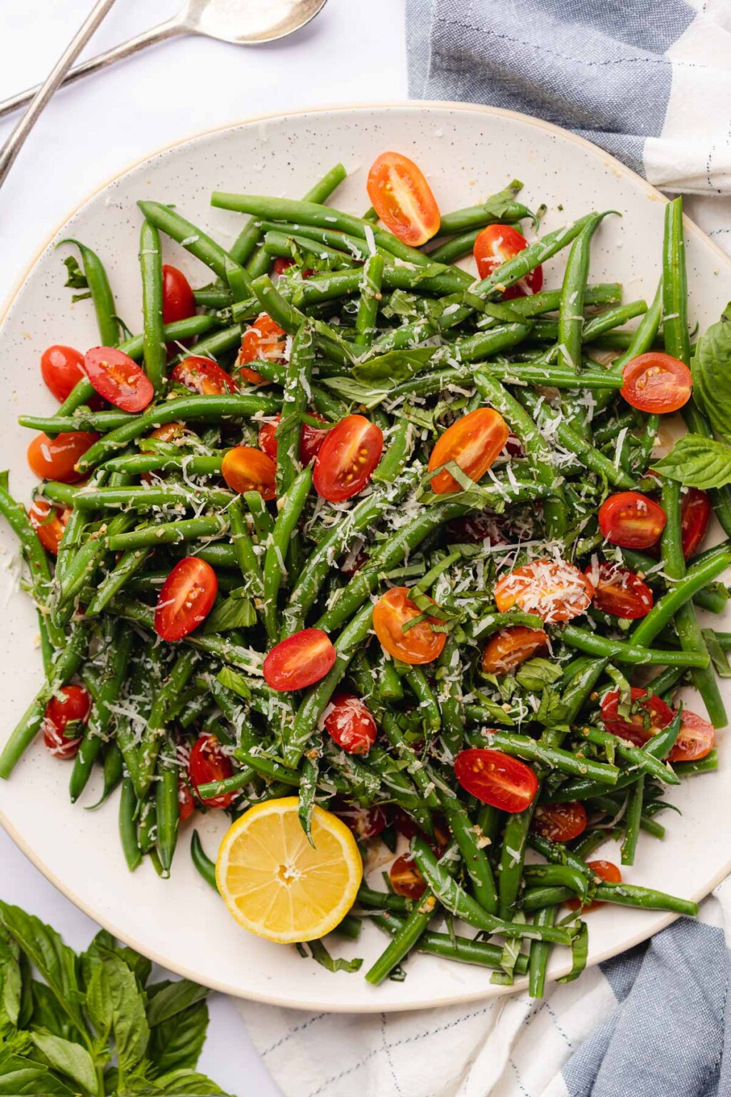 Easy Italian Green Bean Salad with Tomatoes - A Full Living