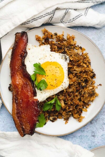 Turnip Hash Browns (Keto and Gluten Free) - A Full Living