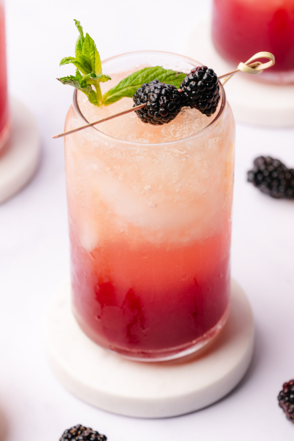 Bourbon Bramble Sugar Free Keto Cocktail - A Full Living