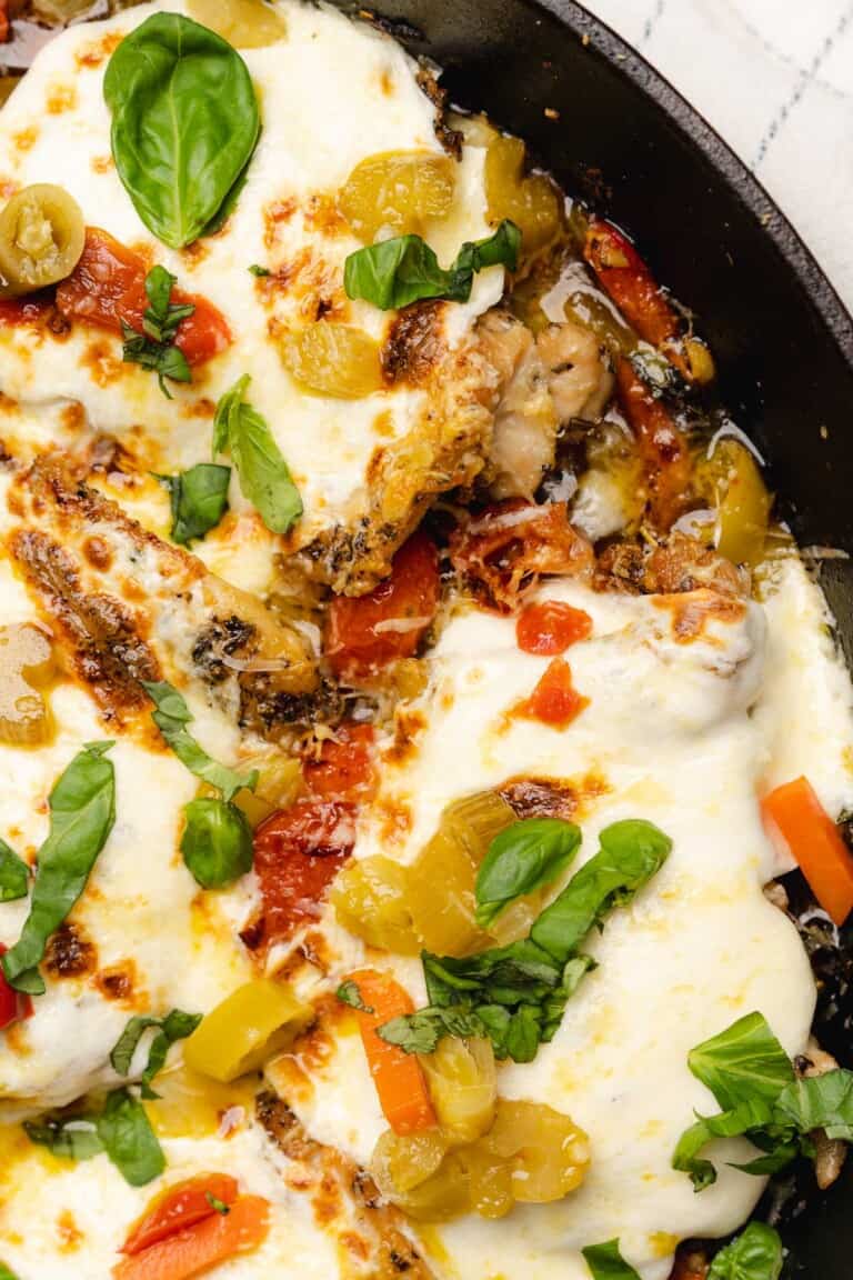 Giardiniera Chicken Skillet - A Full Living