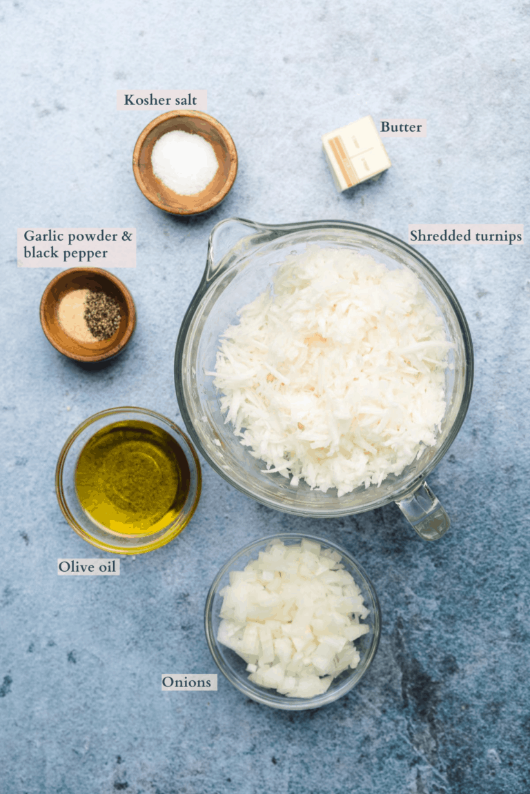 Turnip Hash Browns (Keto and Gluten Free) - A Full Living