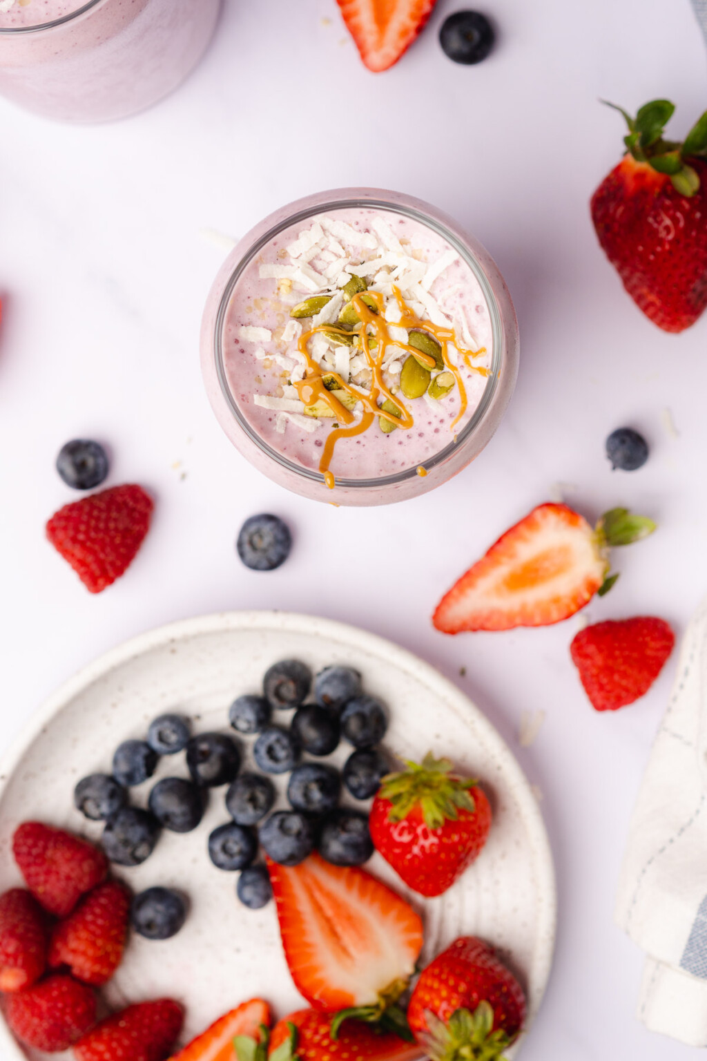 Keto Berry Smoothie - A Full Living