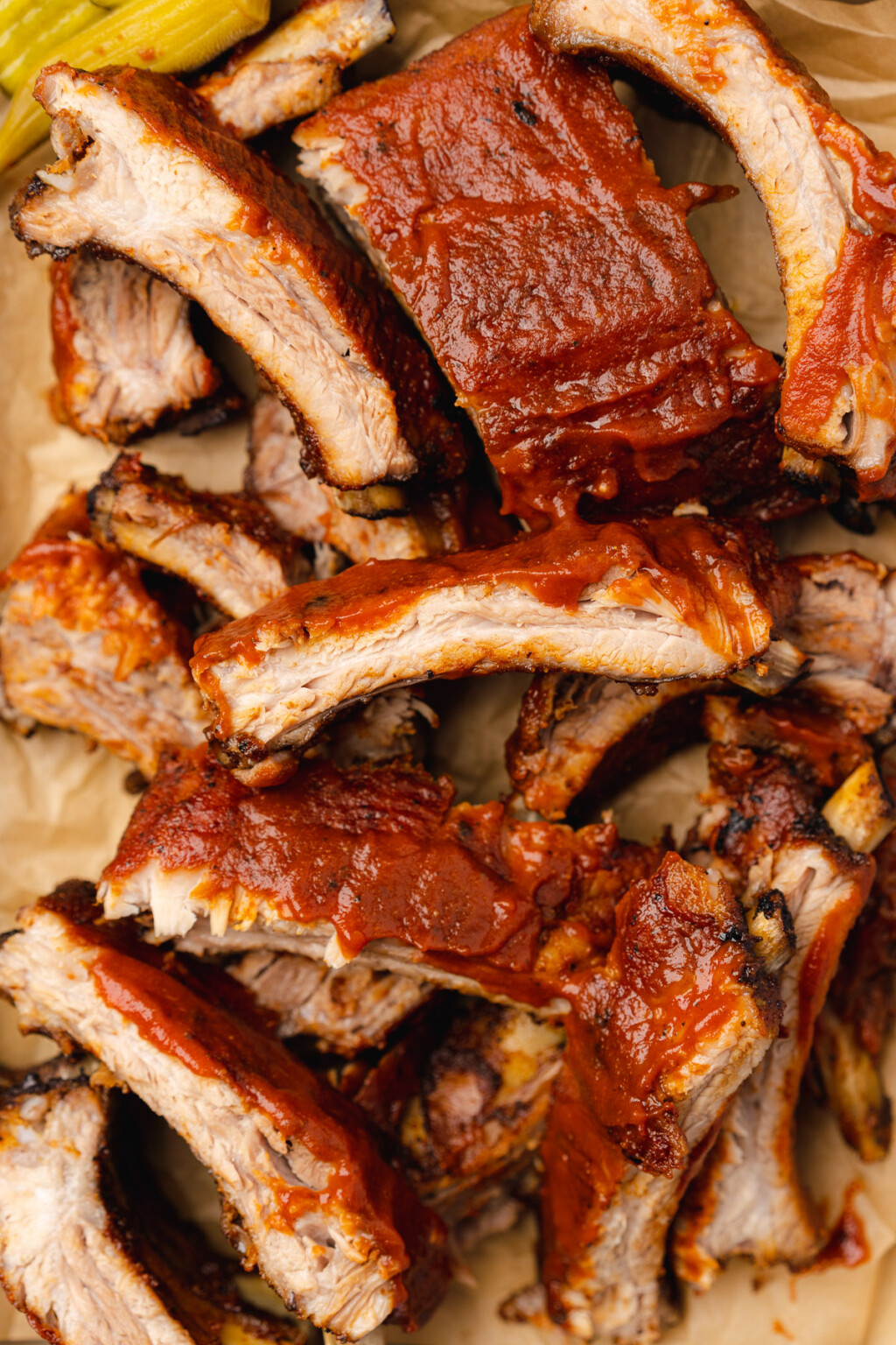 Easy Oven Baked Pork Ribs with BBQ Sauce (Keto Friendly)