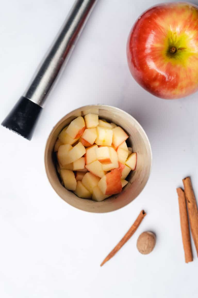 Bourbon Apple Smash (Refined Sugar Free) - A Full Living