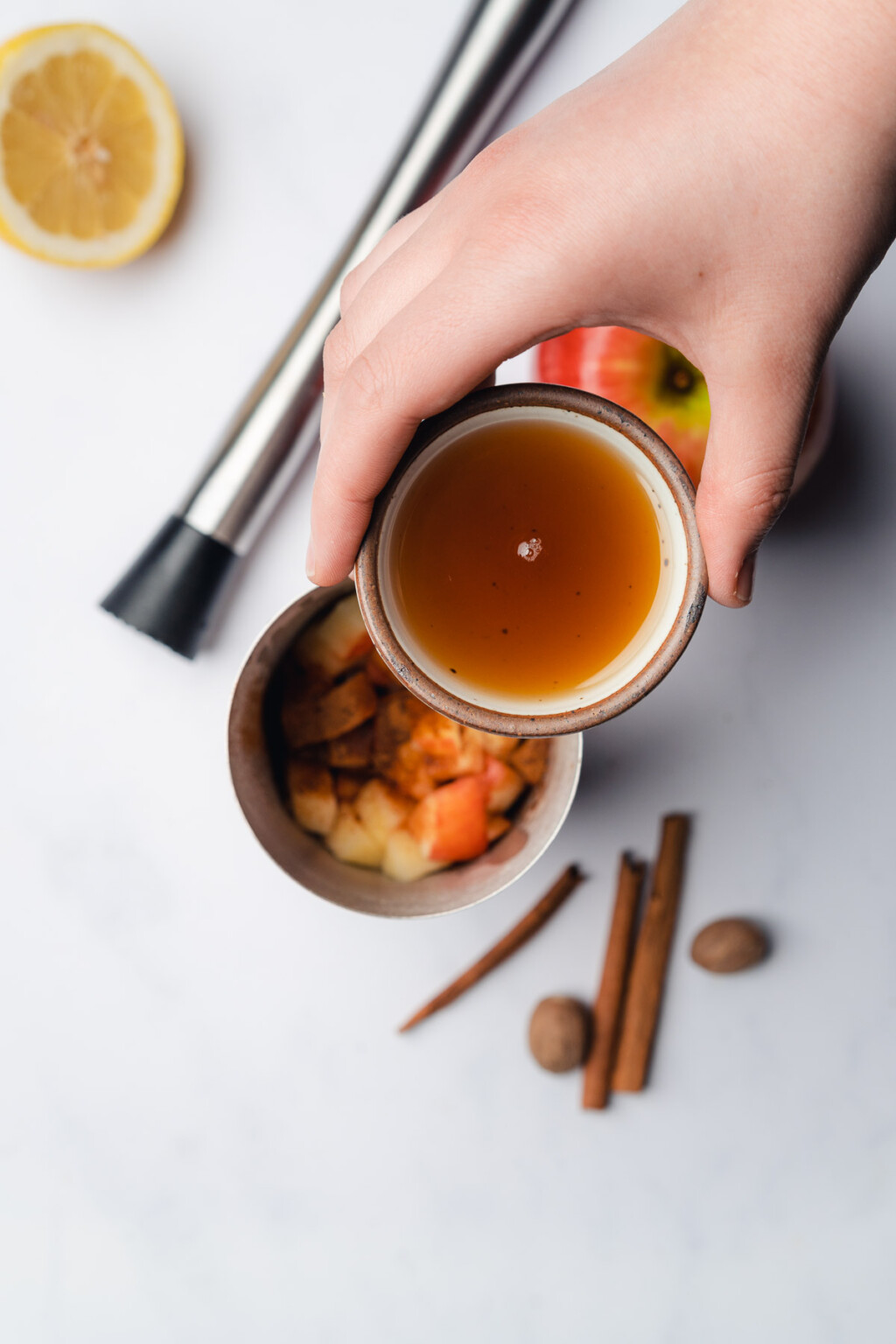 Bourbon Apple Smash (Refined Sugar Free) - A Full Living