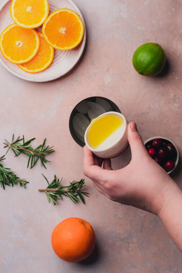 Prosecco Margarita with Cranberry (Keto) — A Full Living