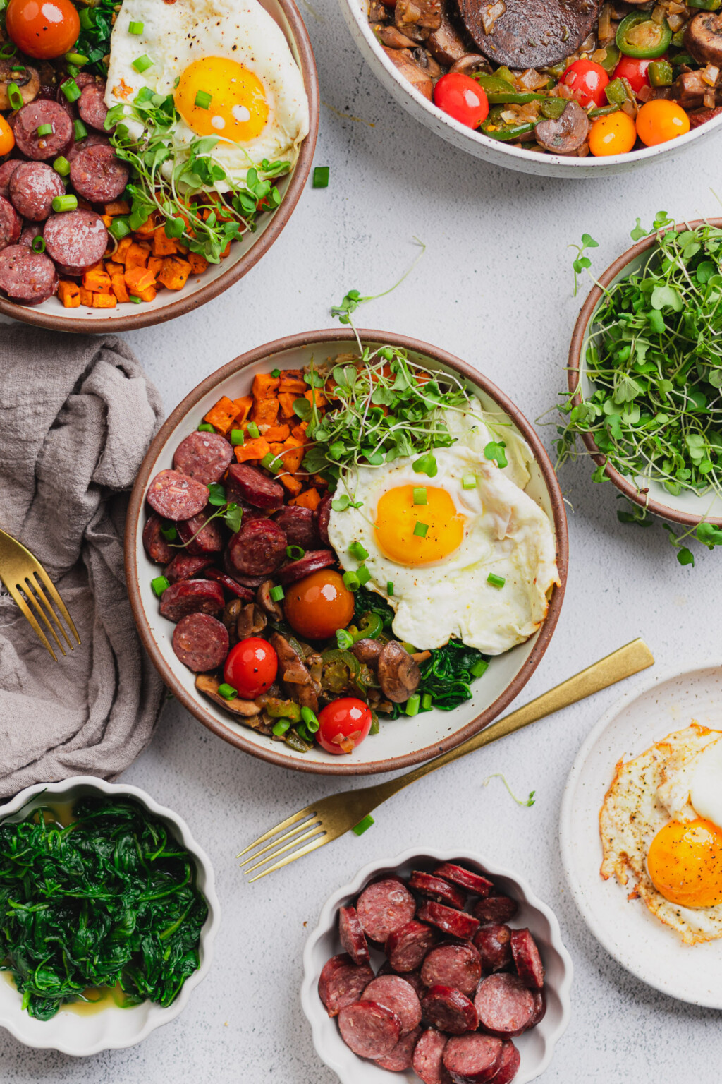 Healthy Macro Bowl Recipe with Smoked Sausage - A Full Living