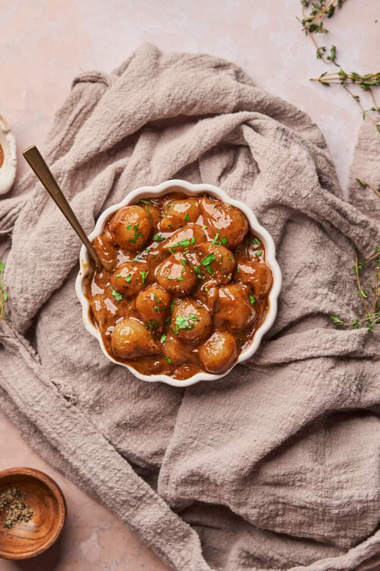 Creamed Pearl Onions Recipe - A Full Living