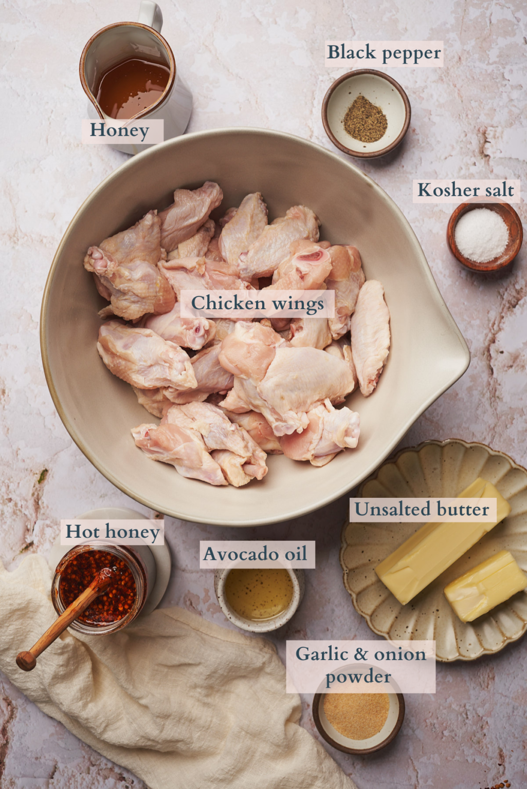 Hot Honey Chicken Wings - A Full Living