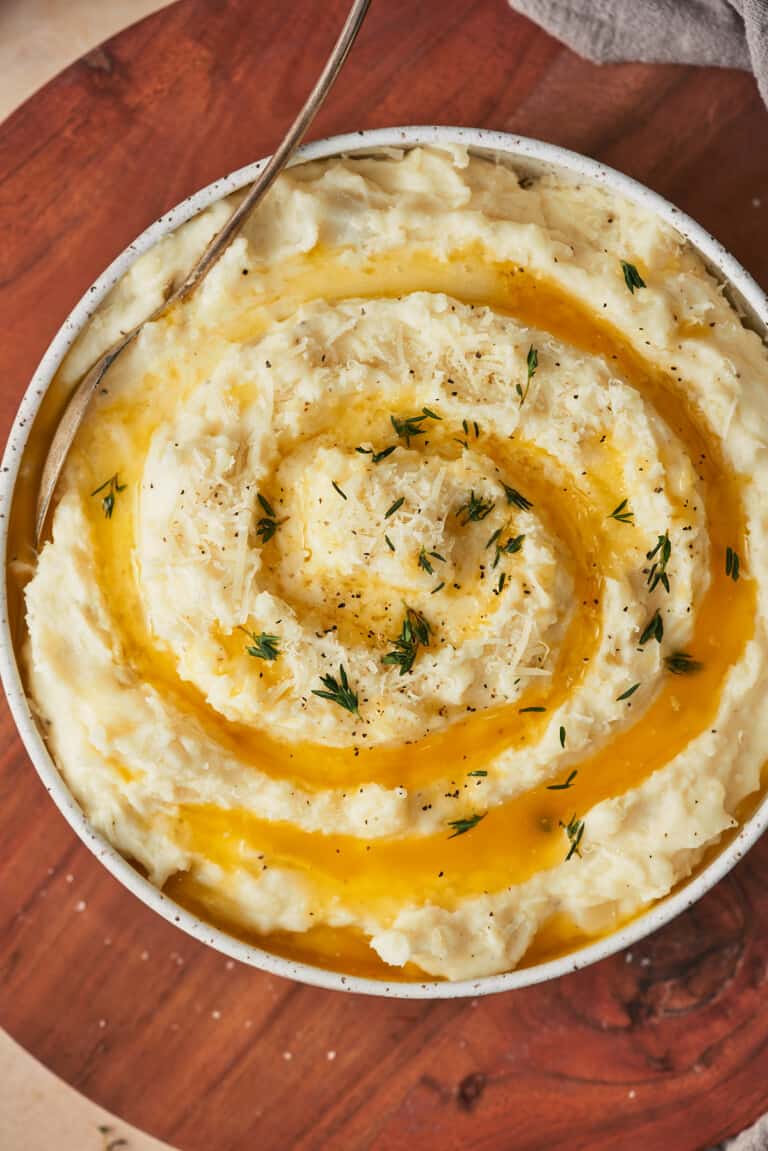 Truffle Mashed Potatoes - A Full Living