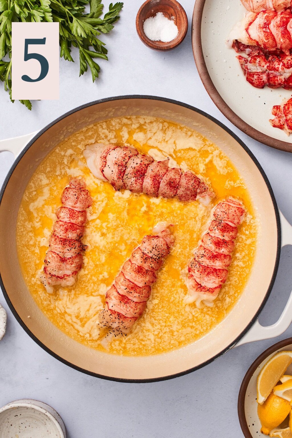 Butter Poached Lobster Tails - A Full Living
