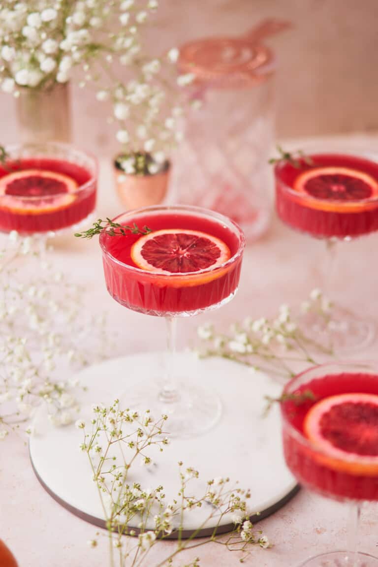 Blood Orange Gin Cocktail Recipe — A Full Living