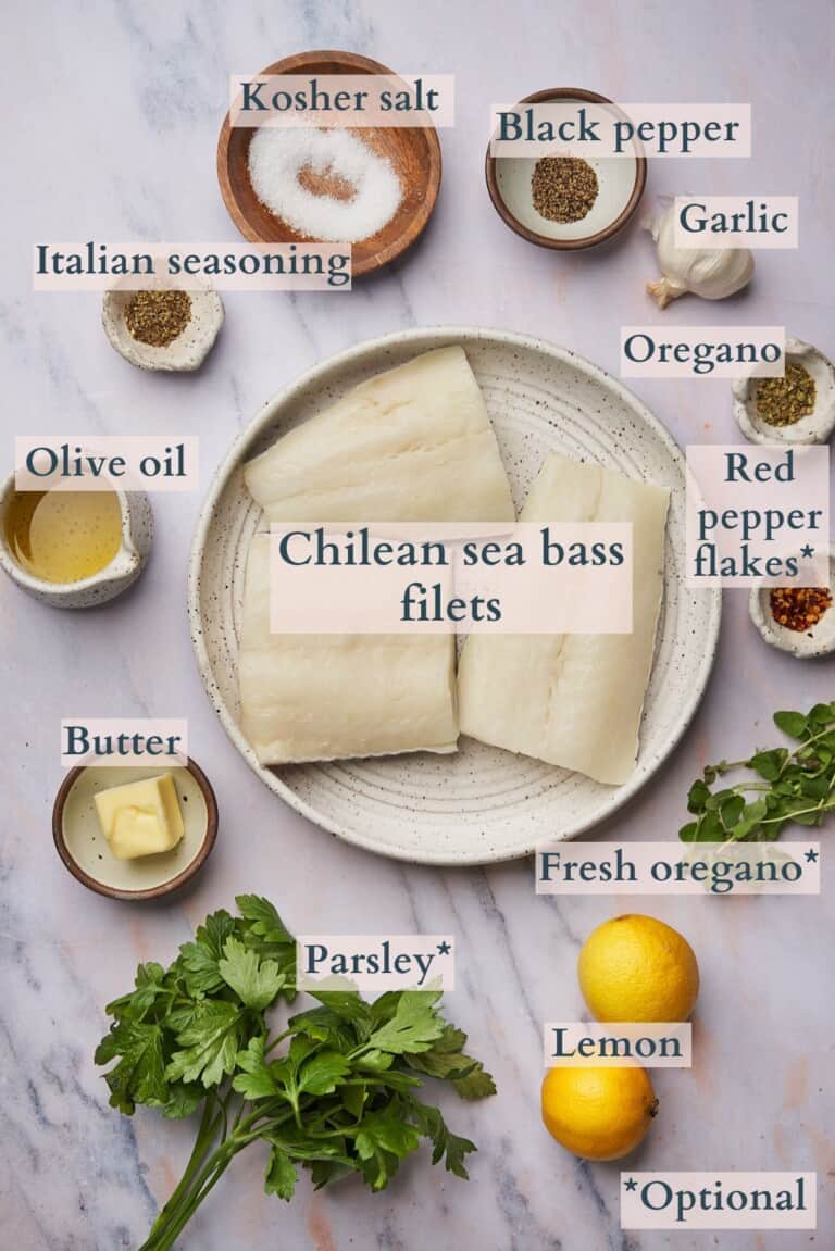 Chilean Sea Bass (Oven Baked) - A Full Living