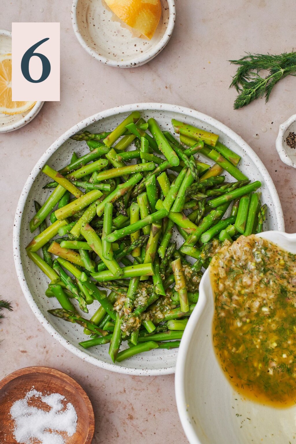 Cold Asparagus Salad - A Full Living