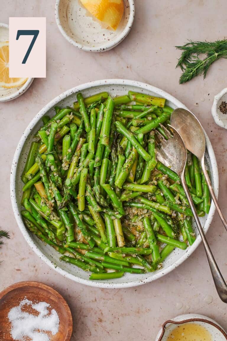 Cold Asparagus Salad - A Full Living