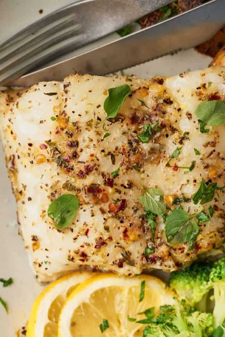 Chilean Sea Bass (Oven Baked) - A Full Living