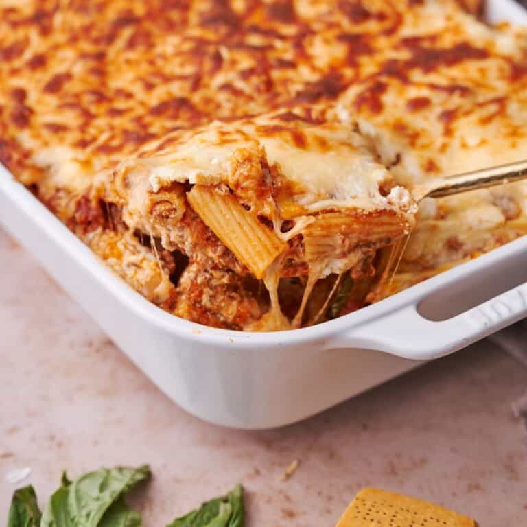 Rigatoni Al Forno With Ground Beef – BLGQMG