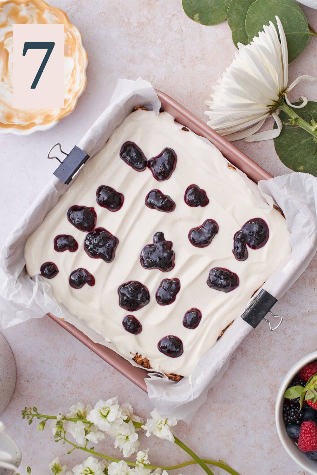 Frozen Granola Yogurt Bars with Berries - A Full Living