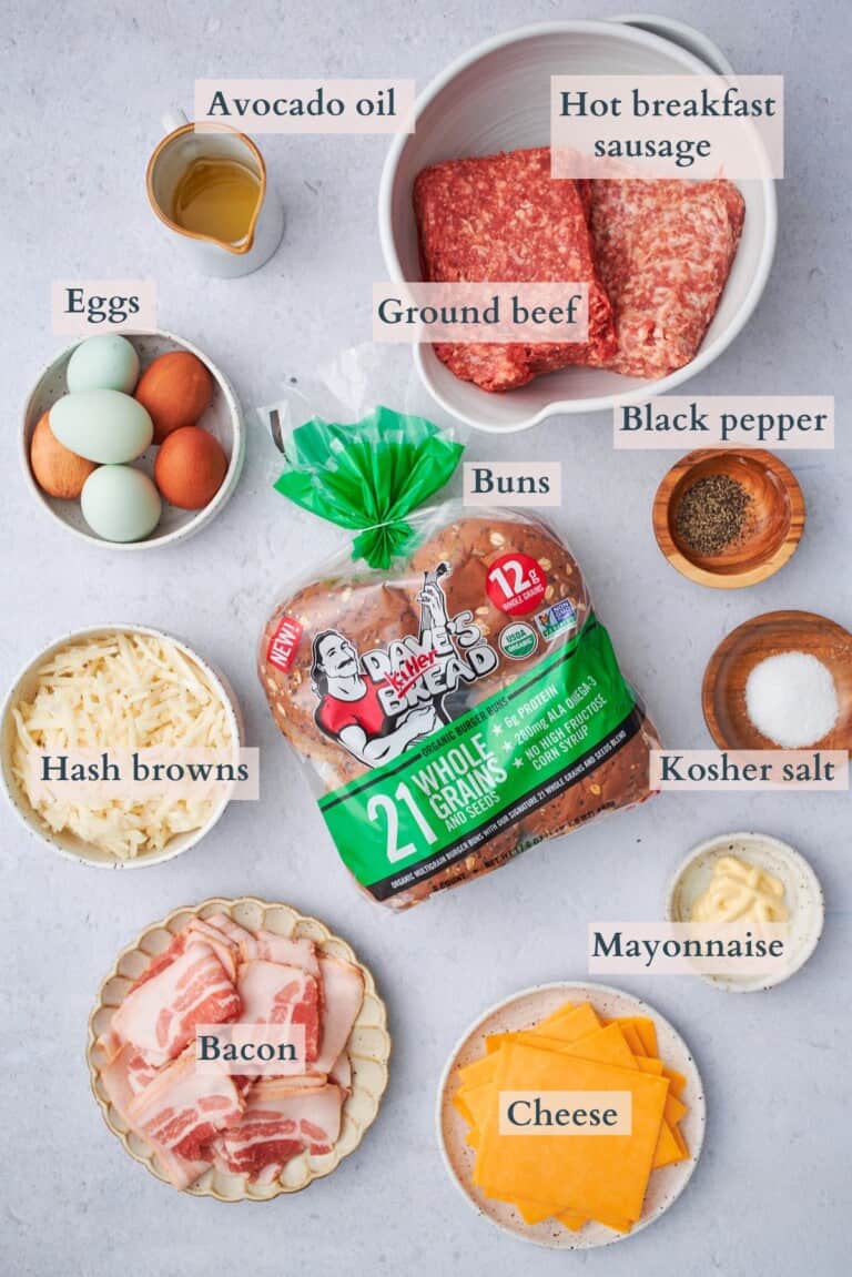 Breakfast Burger - A Full Living