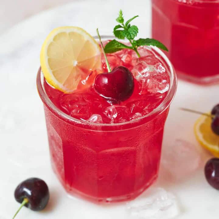 Cherry Lemonade Recipe - A Full Living