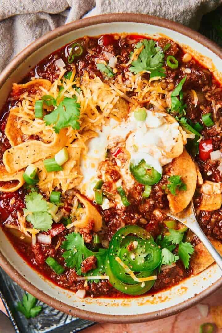 Dutch Oven Chili - A Full Living