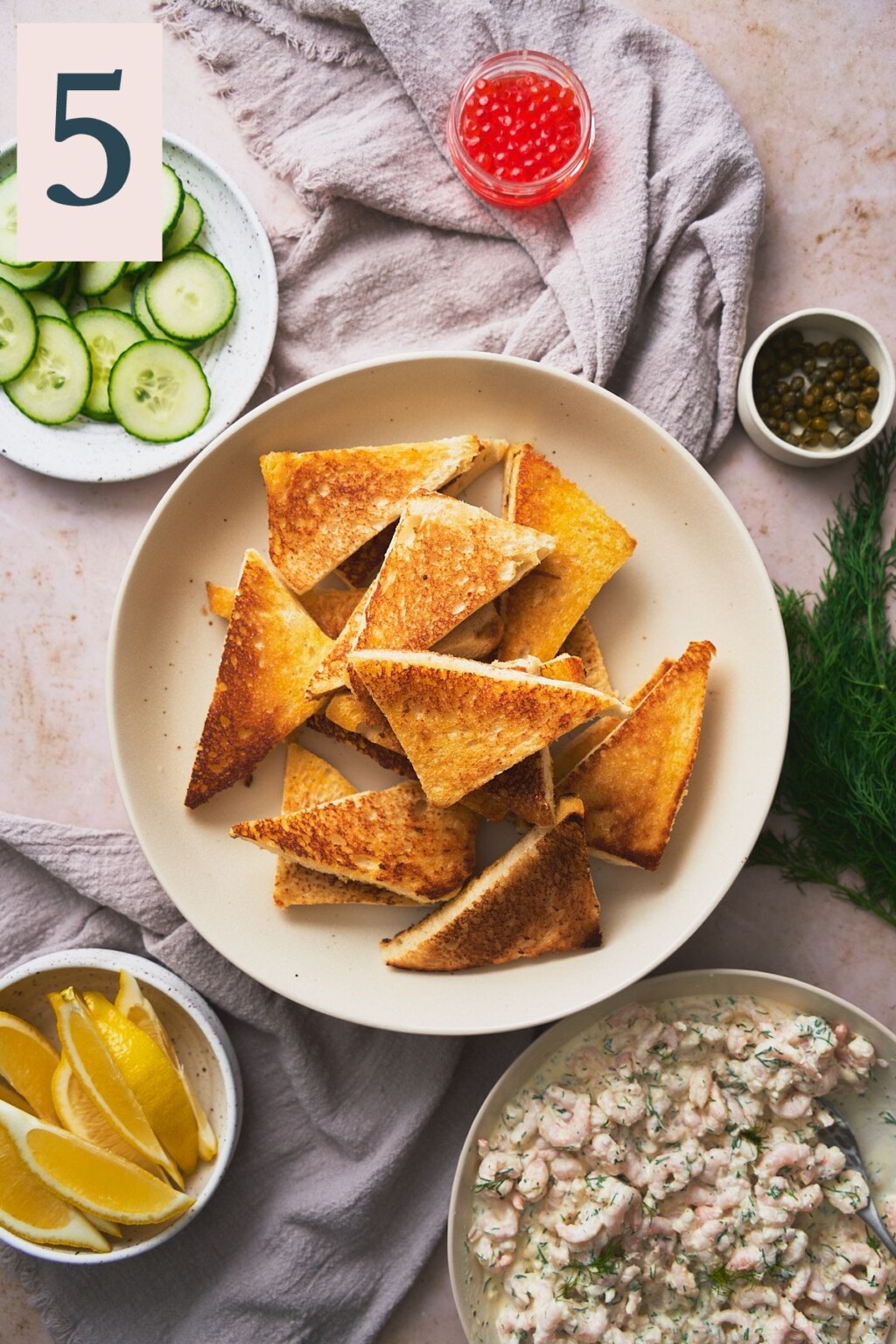 Swedish Shrimp Toast (Toast Skagen) - A Full Living