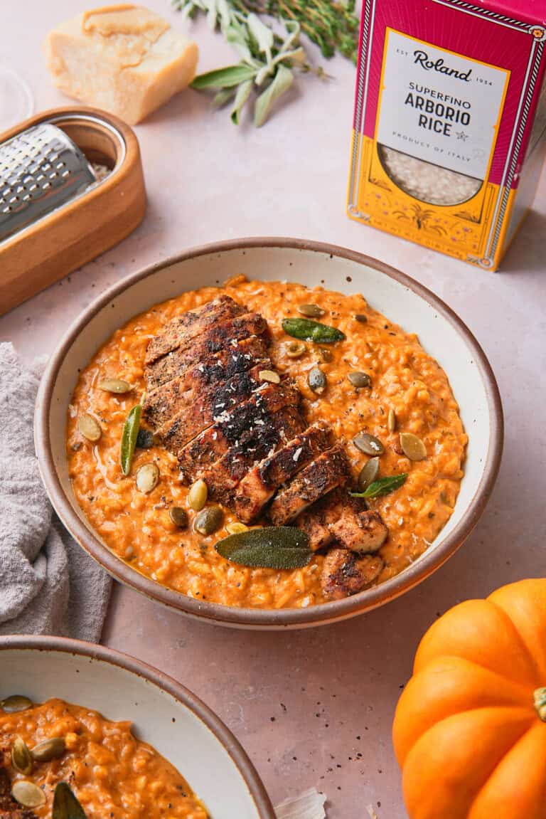 Chicken and Pumpkin Risotto - A Full Living