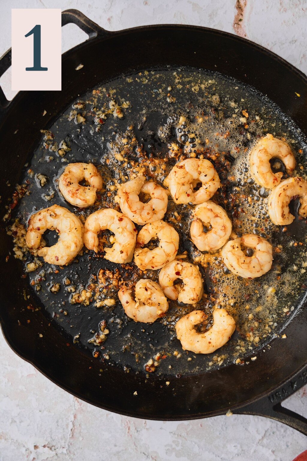 Shrimp Scampi Orzo - A Full Living