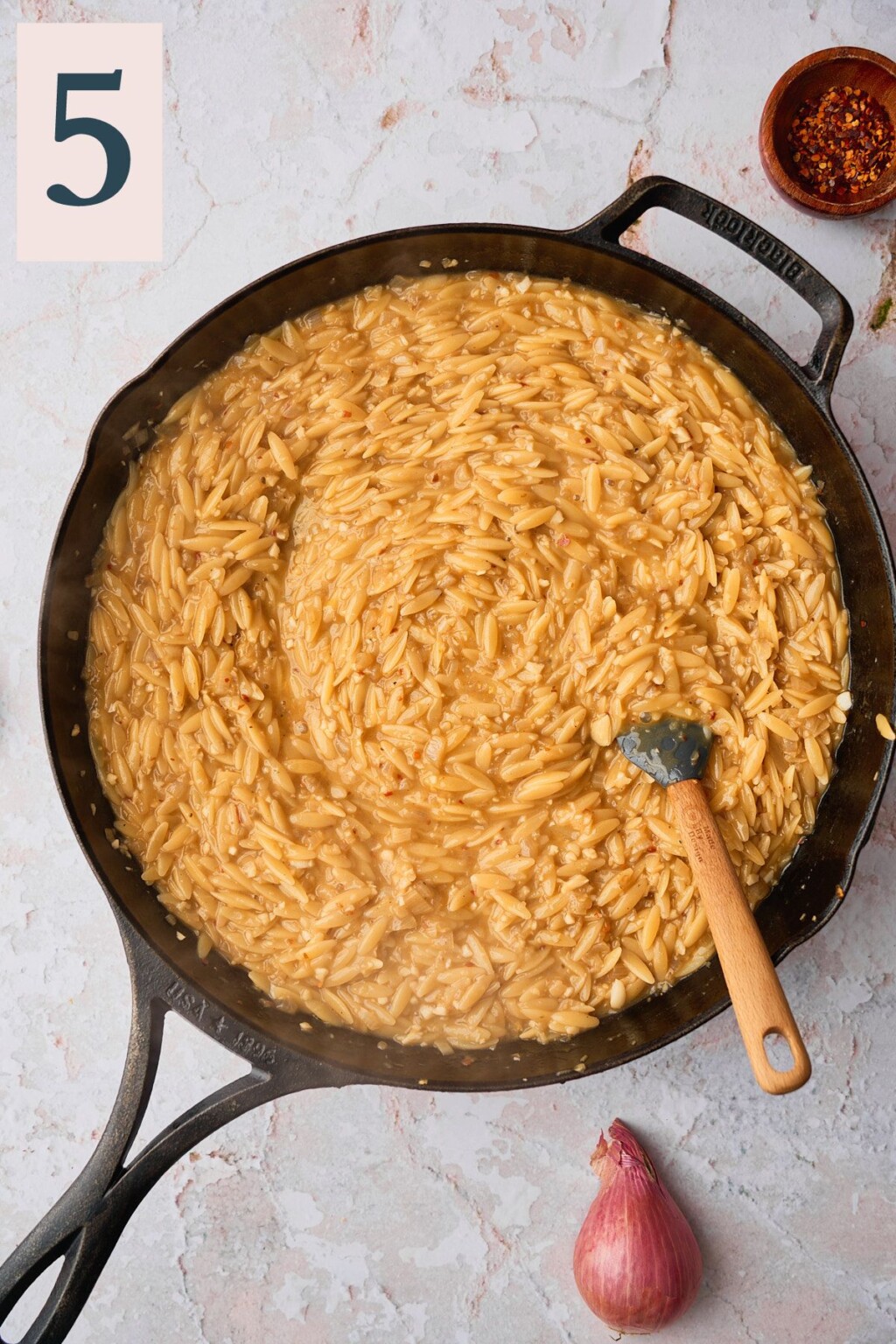 Shrimp Scampi Orzo - A Full Living