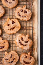 Halloween Pumpkin Cookies - A Full Living