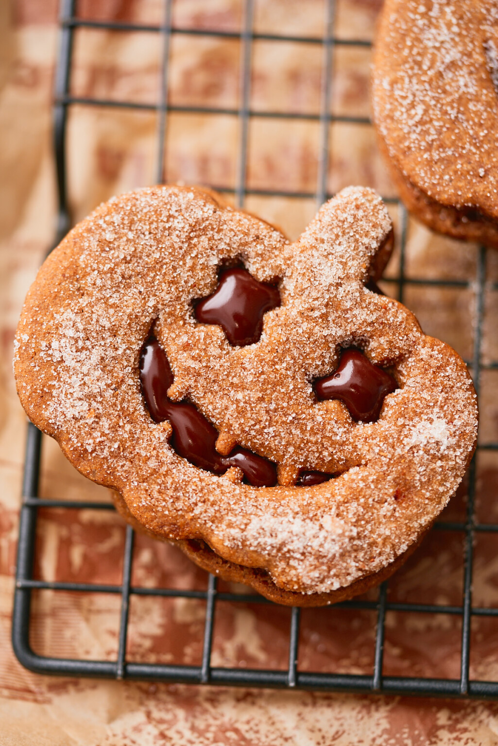 Halloween Pumpkin Cookies - A Full Living