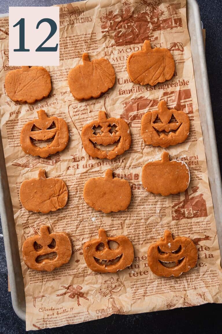 Halloween Pumpkin Cookies - A Full Living