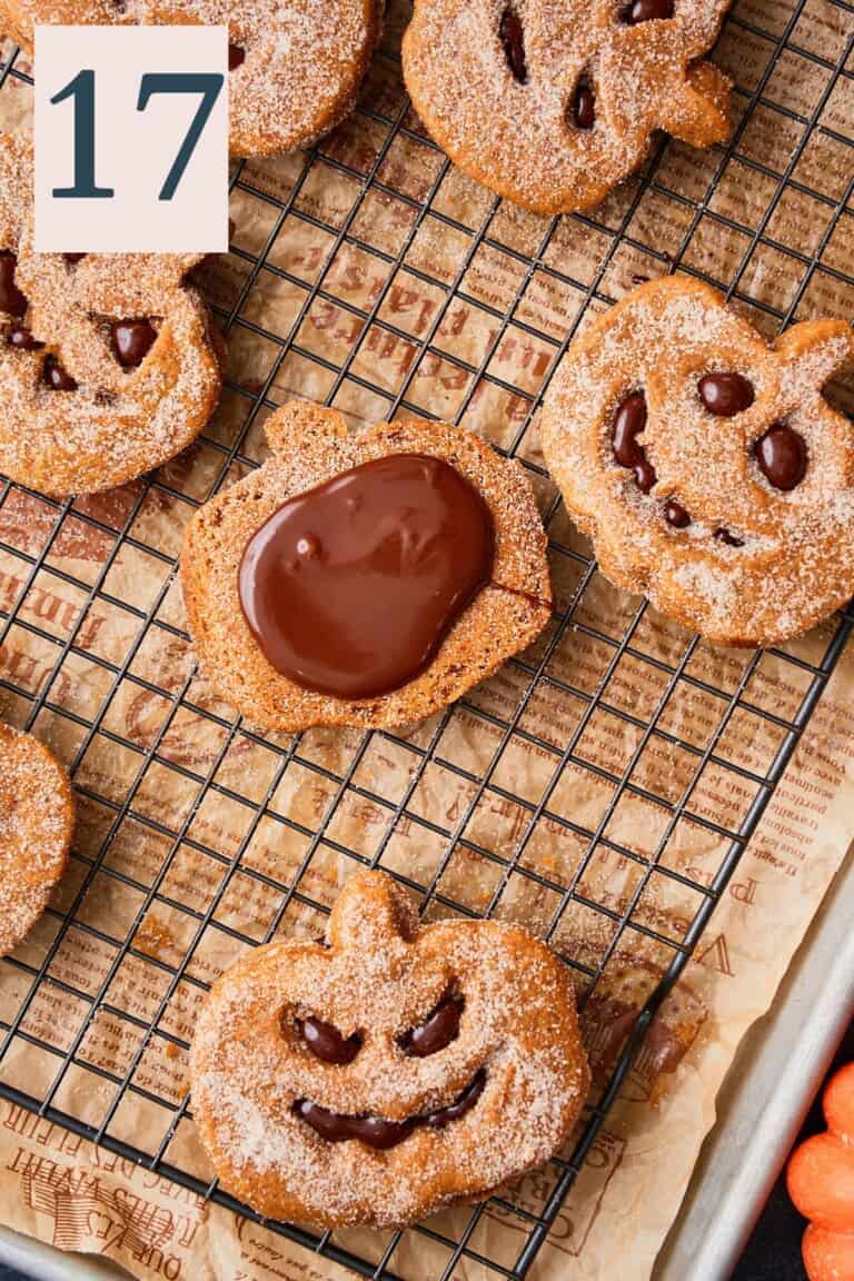 Halloween Pumpkin Cookies - A Full Living