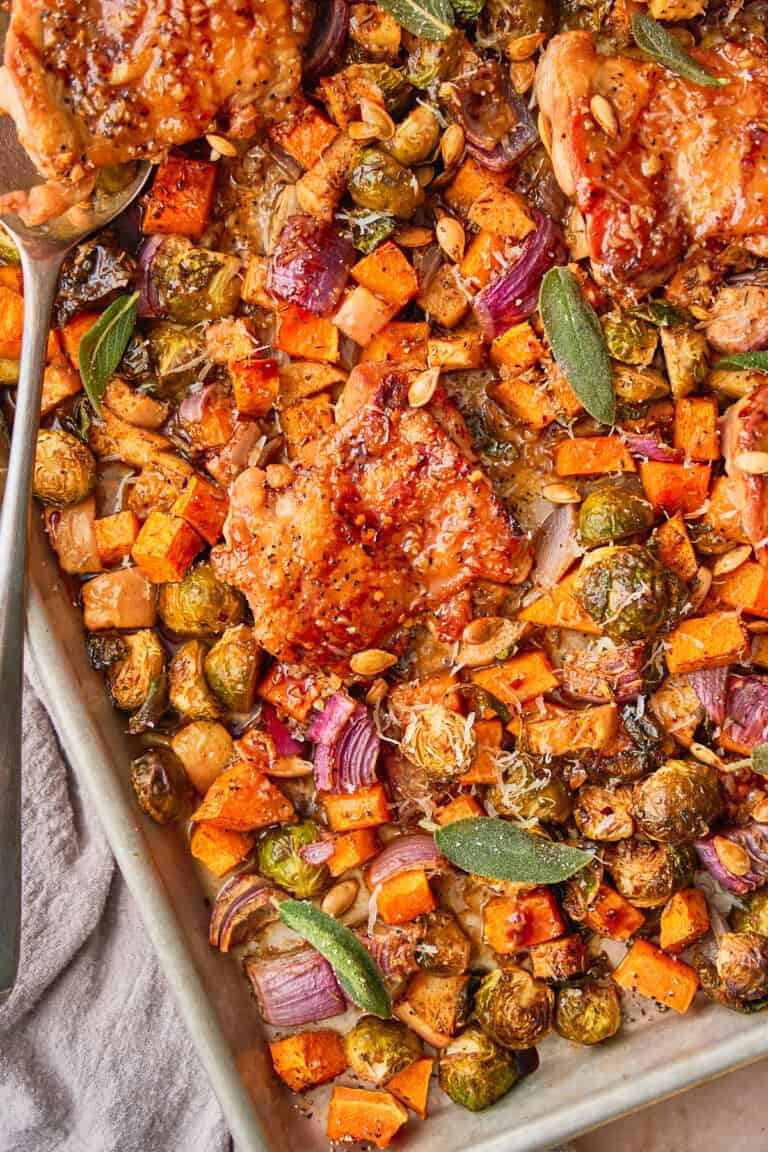 Maple Glazed Chicken with Harvest Vegetables - A Full Living