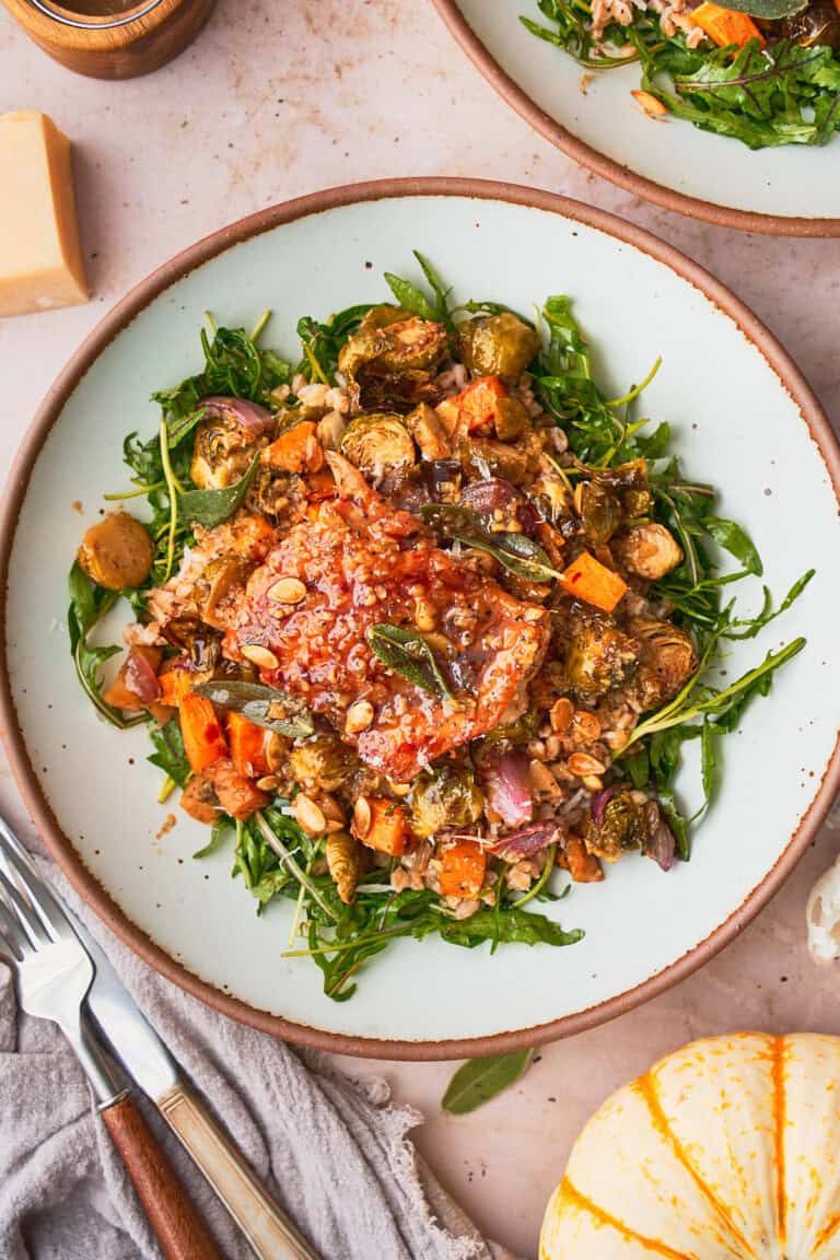 Maple Glazed Chicken with Harvest Vegetables - A Full Living