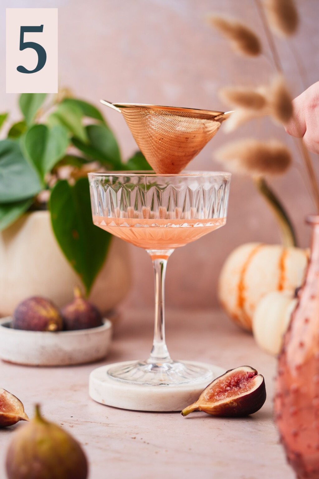 Maple Fig Vodka Cocktail (Fresh Figs or Jam!) - A Full Living