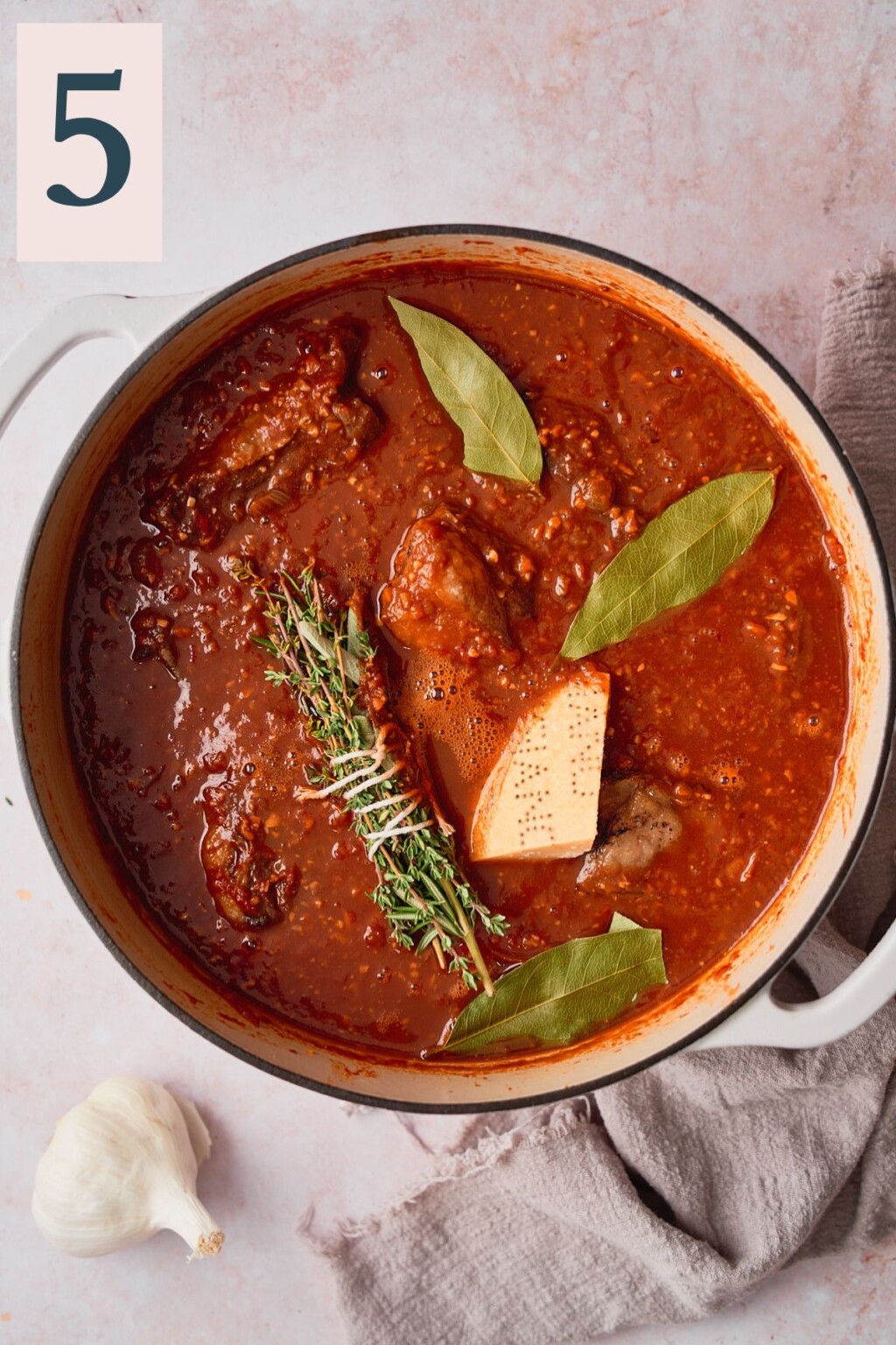Beef Short Rib Ragu with Creamy Parmesan Polenta - A Full Living