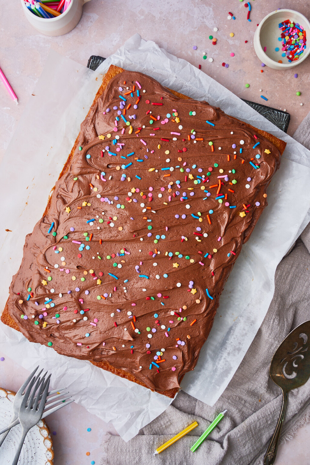 Birthday Sheet Cake - A Full Living