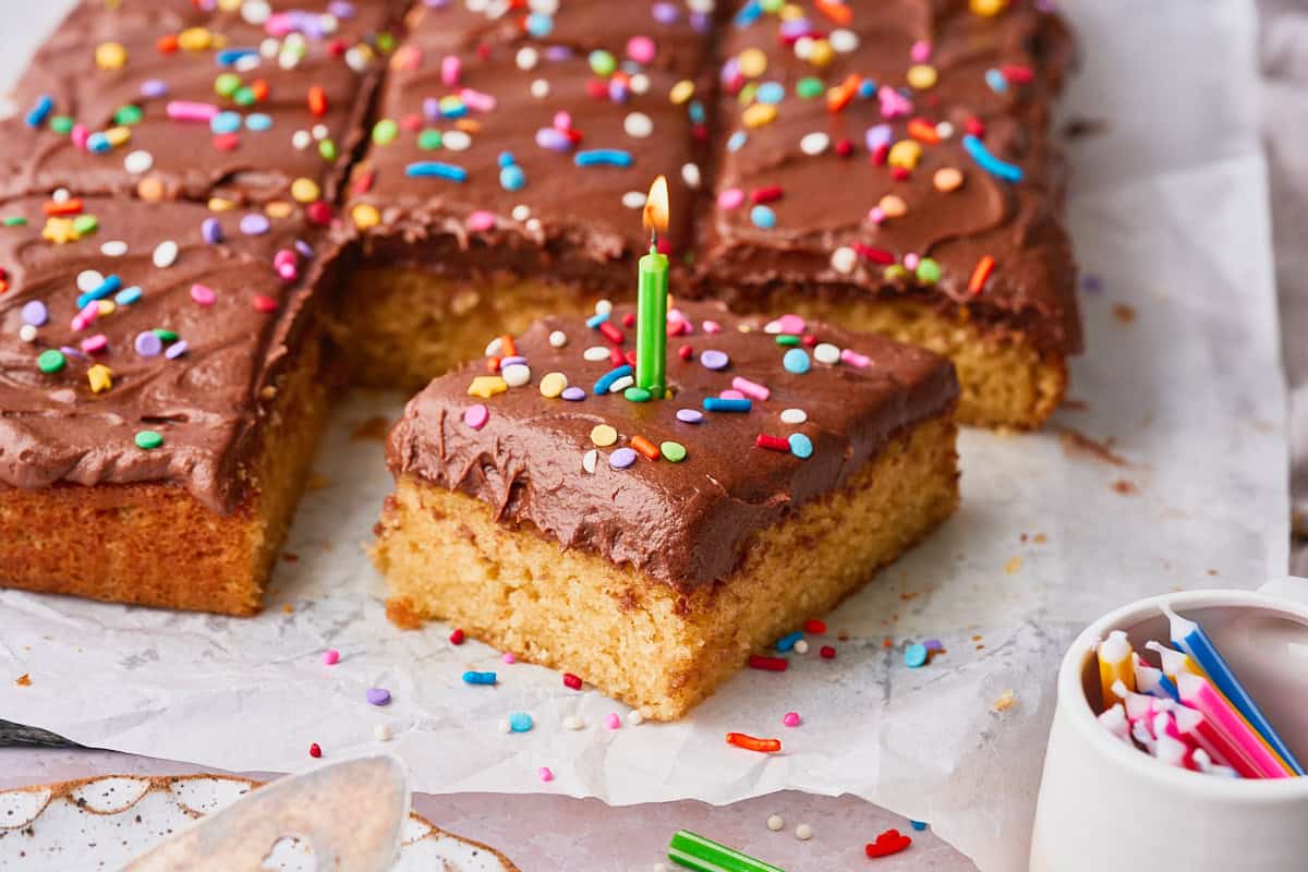 Birthday Sheet Cake - A Full Living