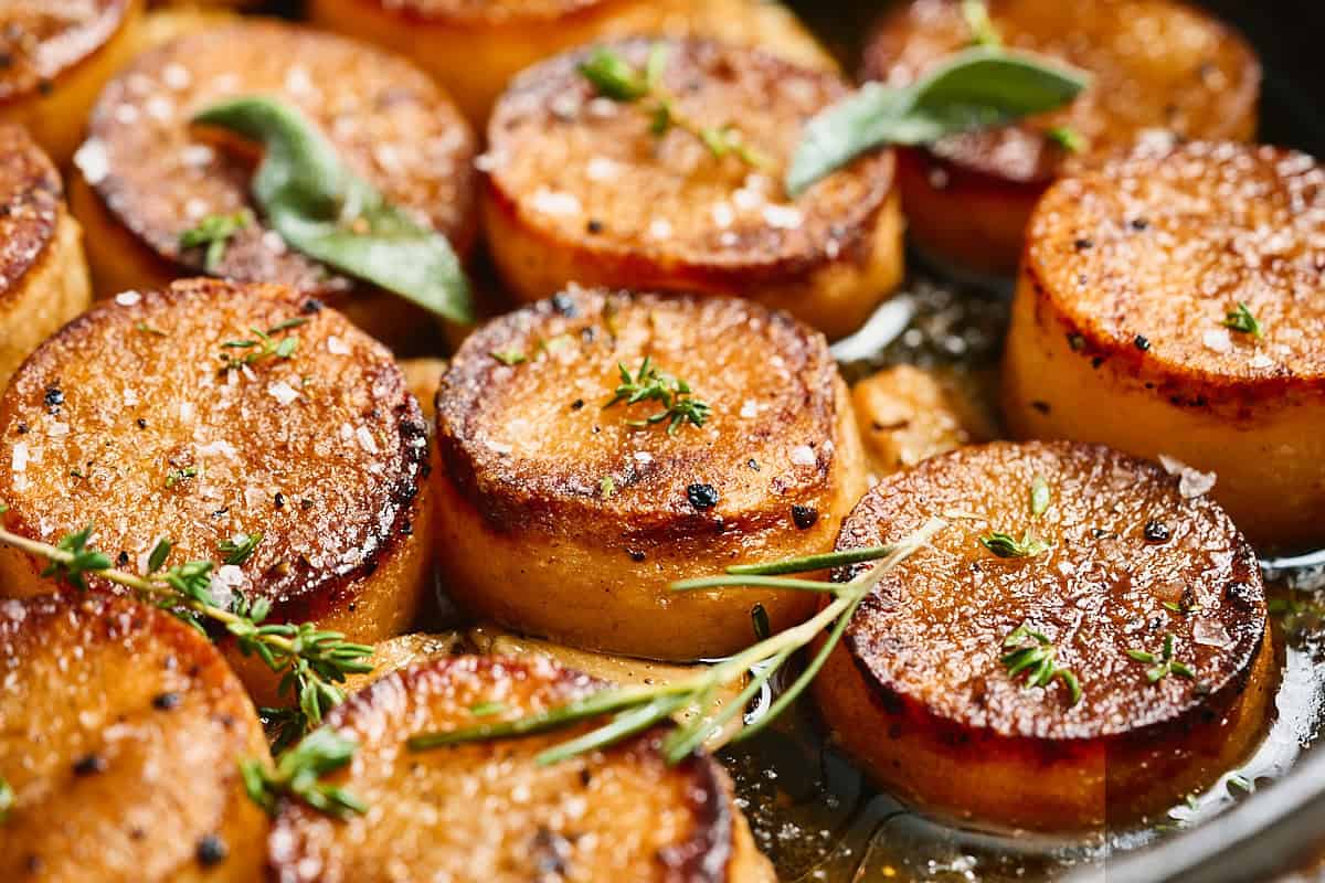 Buttery Duck Fat Fondant Potatoes (Melting Potatoes) - A Full Living