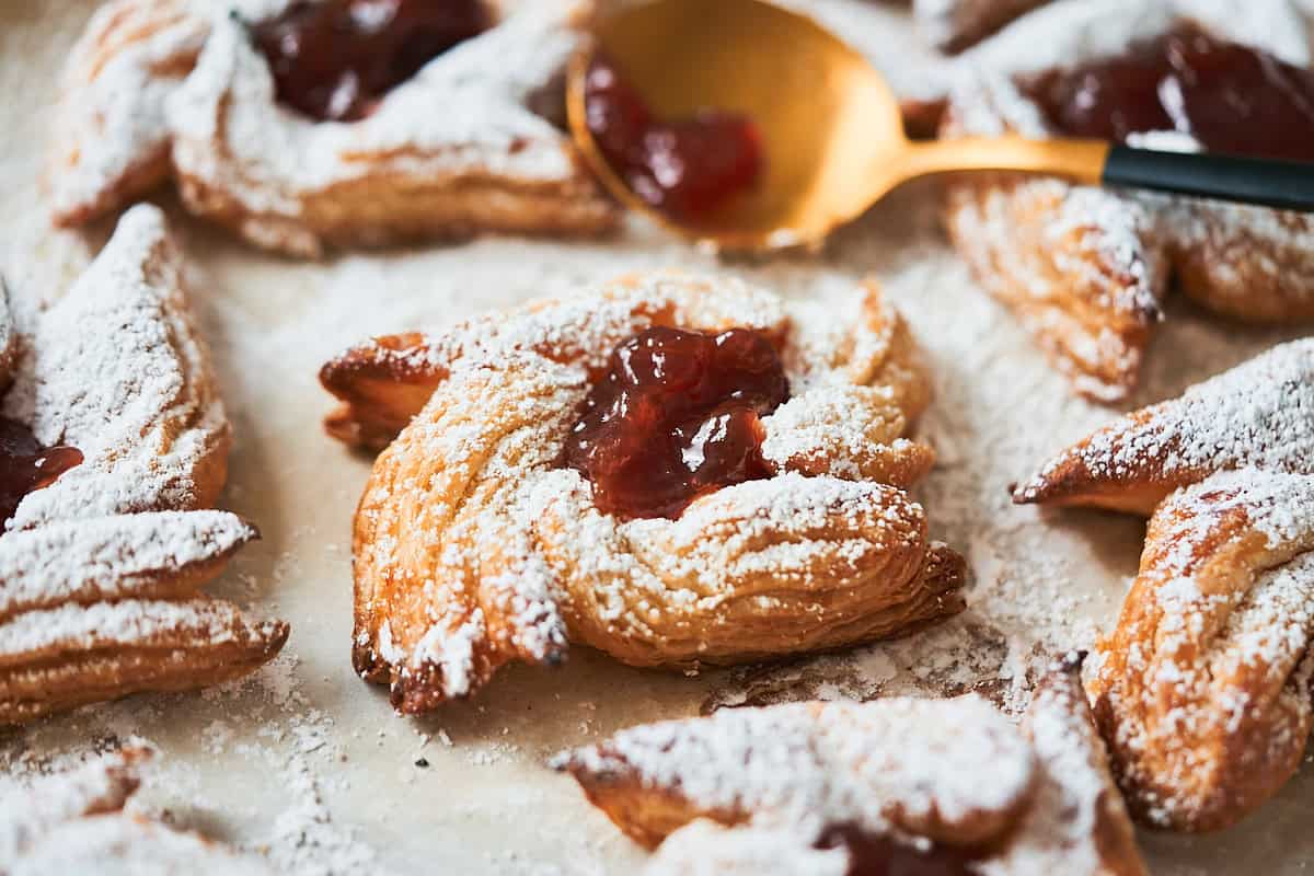 Finnish Christmas Stars (Joulutorttu) with Rough Puff Pastry - A Full ...