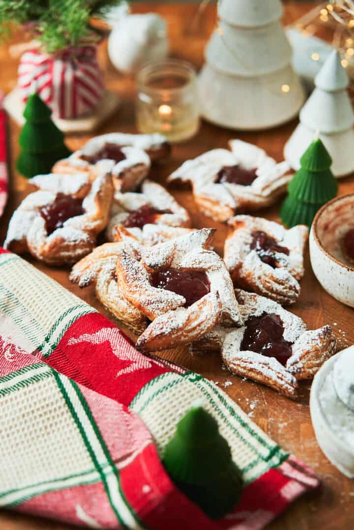Finnish Christmas Stars (Joulutorttu) with Rough Puff Pastry - A Full ...