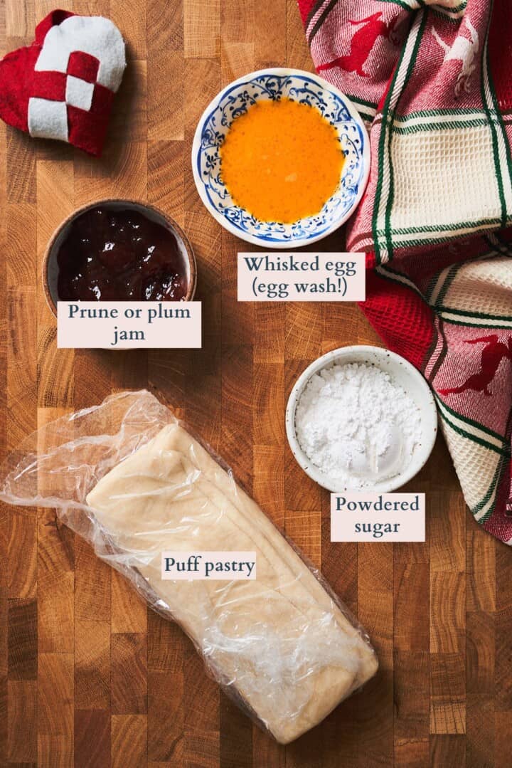 Finnish Christmas Stars (Joulutorttu) with Rough Puff Pastry - A Full ...